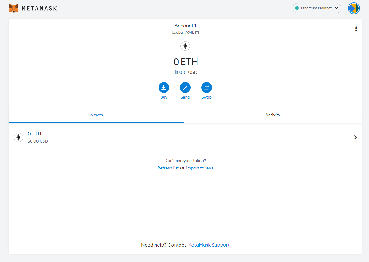Steps to Create Avalanche Mainnet Account Using Metamask - Scortik Steps to Create Avalanche Mainnet Account Using Metamask - Scortik