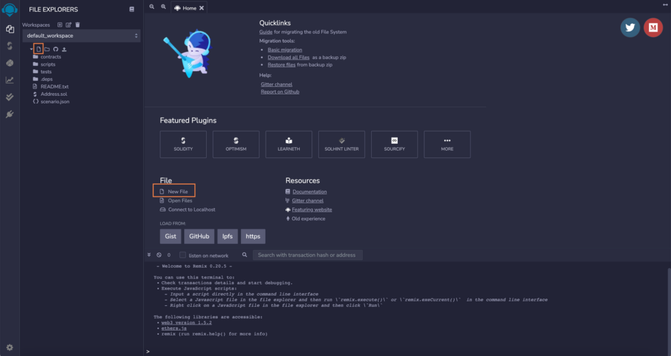 Deploy using Remix Online IDE - Scortik Deploy using Remix Online IDE - Scortik